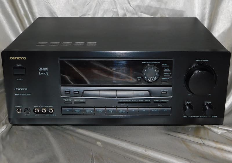 Onkyo TX-DS656 receiver wtih phono input and pre outs | Reverb