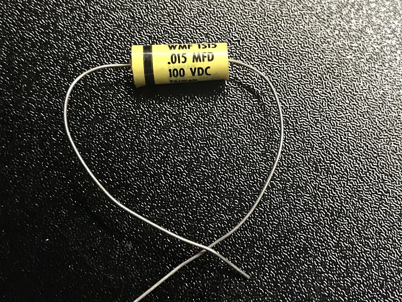 Cornell Dubilier .015 uF 100V mylar capacitor WFM1S15 1970s | Reverb