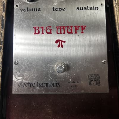 1973 Electro Harmonix Violet Ram's Head Big Muff Pi Fuzz FX 1973 Electro Harmonix Violet Ram's Head Big Muff Pi Fuzz FX