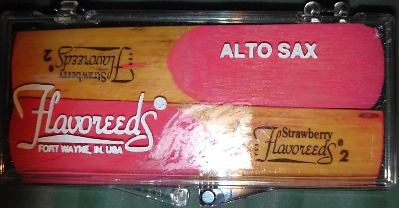 Flavoreeds Alto Sax Strawberry 2 2000s - wood | Reverb Canada