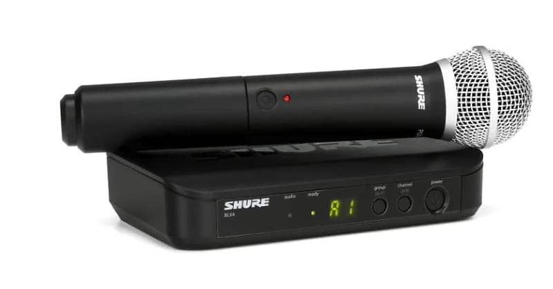 Shure BLX4 / PG58-H9 - Black | Reverb