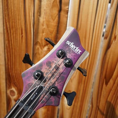 Schecter DIAMOND SERIES Riot-4 - Aurora Burst 4-String | Reverb