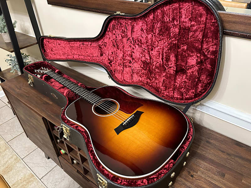 Taylor 210ce Deluxe 2015 - Sunburst- Electric/Acoustic | Reverb