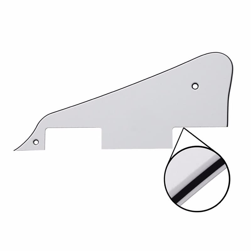 Les Paul Pickguard Scratch Plate - White | Reverb