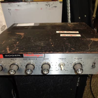 used Bogen Model C-100 Challenger Solid State PA amplifier | Reverb