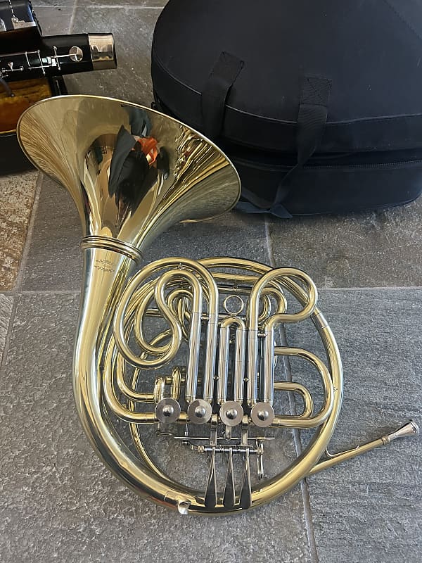 Double French horn with detachable bell | Reverb