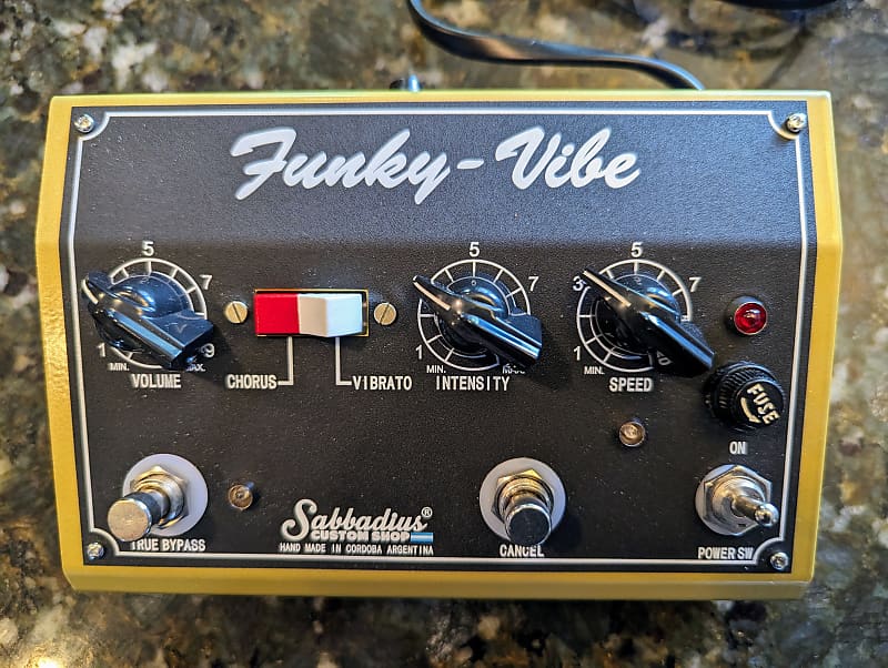 Sabbadius Funky-vibe 1968968 #1000 Series Gold Funky-Vibe | Reverb