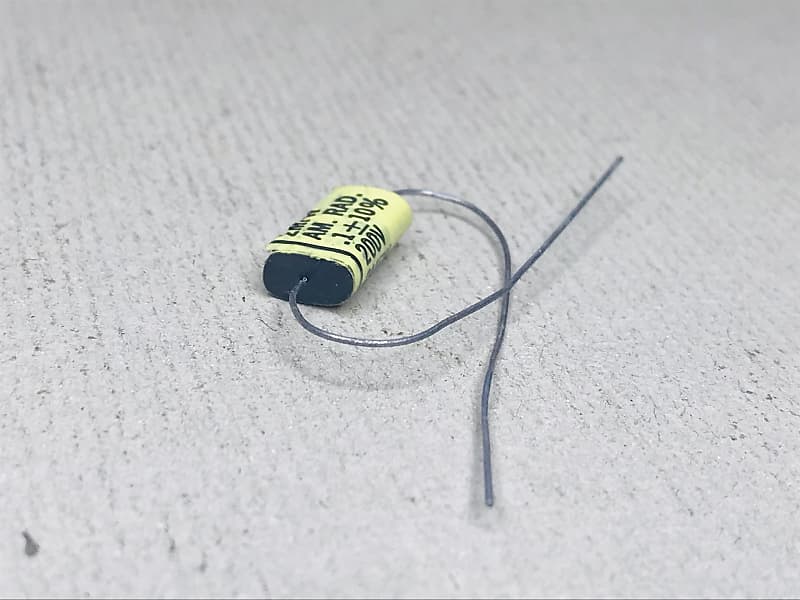 .1 uF 200v capacitor Am. Rad. NOS 1970s mini phone book great | Reverb