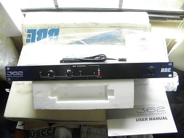 BBE 362 Sonic Maximizer | Reverb