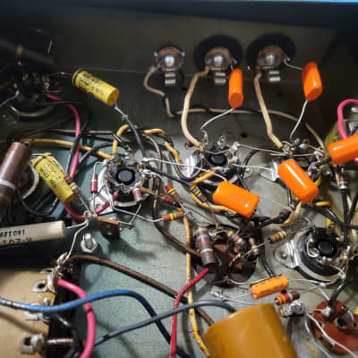 Bogen H30 1949 - Green / Brown Tube Amp Conversion to Guitar | Reverb