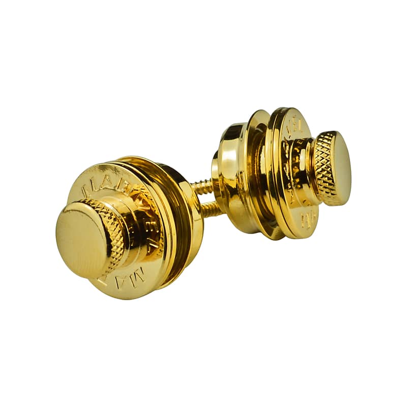 Heavy Duty Straplocks - Gold | Reverb