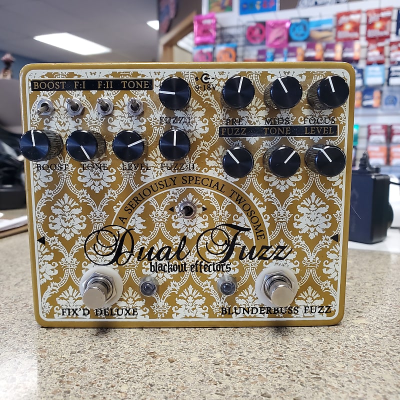 Blackout Effectors Dual Fuzz: Aseriously Special Twosome | Reverb
