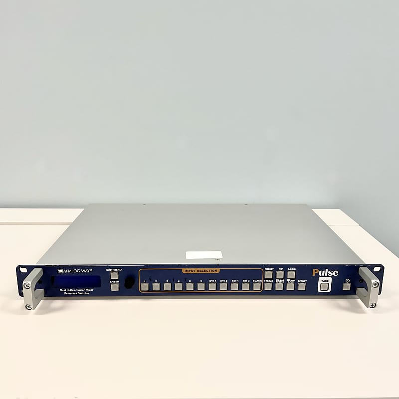 Analog Way Pulse PLS300 Dual Scaler Hi-Resolution Mixer | Reverb