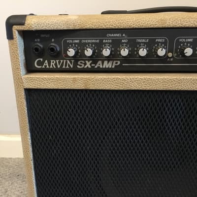 Carvin SX-AMP 100W 1x12" Guitar Combo Amplifier Blonde w/ | Reverb