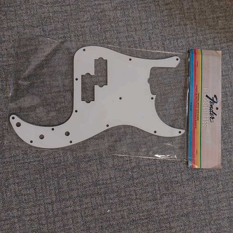 Vintage 1982 NOS Fender USA Pickguard Precision Bass "Smith" | Reverb