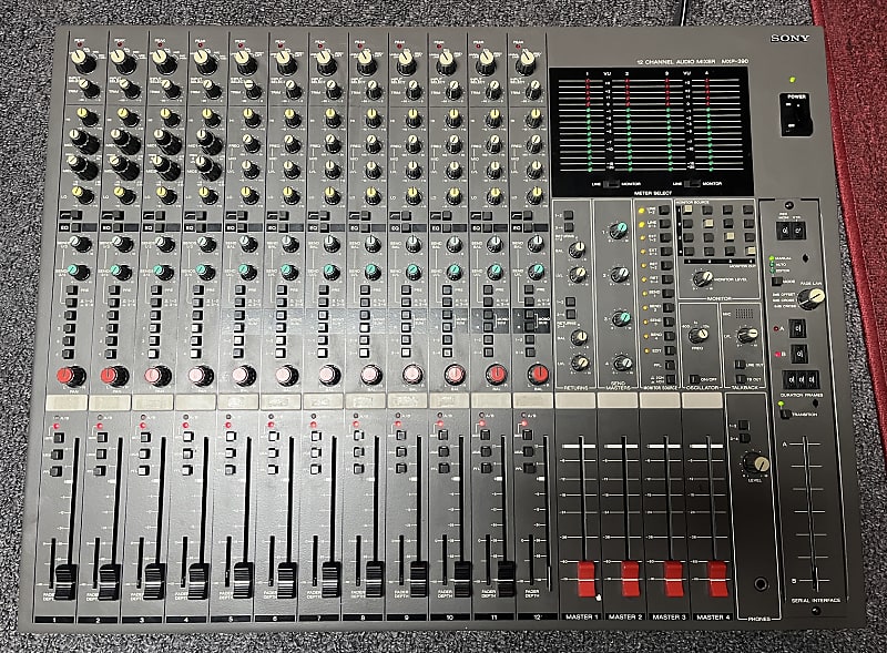 Sony MXP-S390 12 input Analog Vintage Mixing/Mastering | Reverb