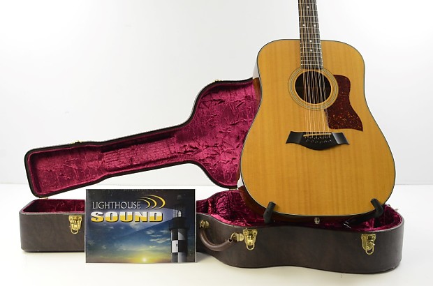 1991 Taylor 750 Dreadnought 12 String Acoustic/Electric | Reverb