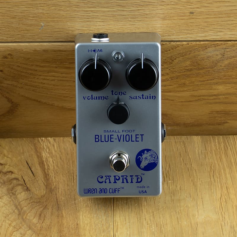 Wren and Cuff Blue Violet Small Foot Fuzz | Reverb UK