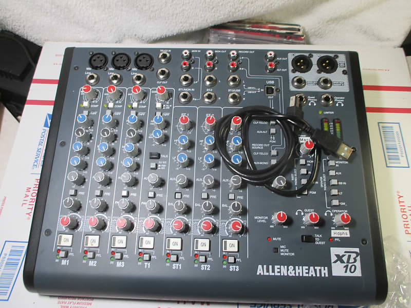 Allen & Heath XB10 Compact Analog Broadcasting mixer mixing | Reverb
