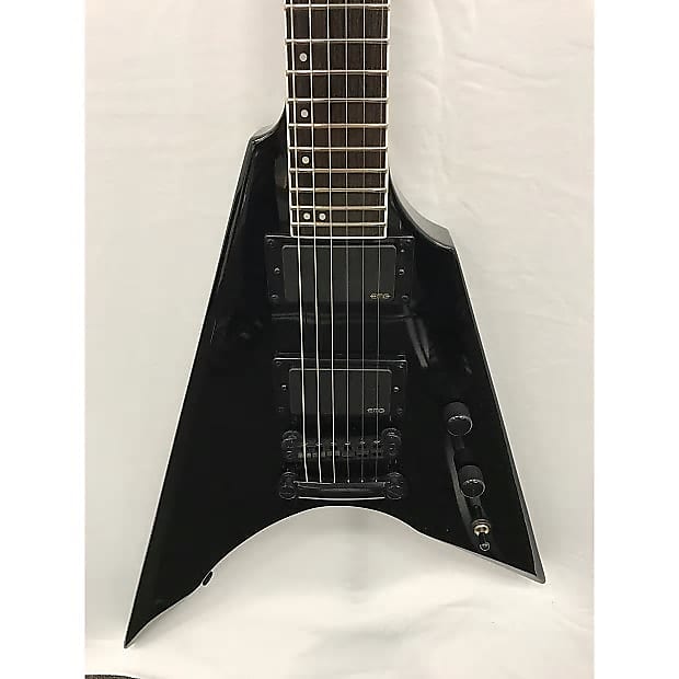 Fernandes V-Hawk Deluxe Black | Reverb