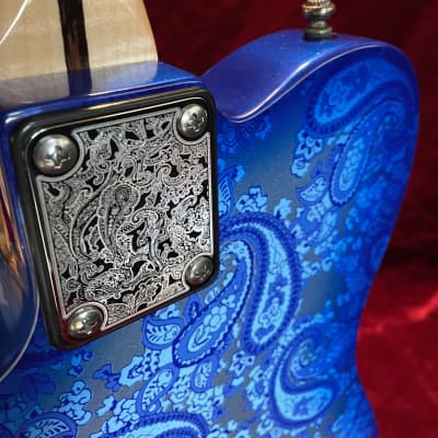Hoffman Blue Paisley Telecaster Blue T 2024 | Reverb
