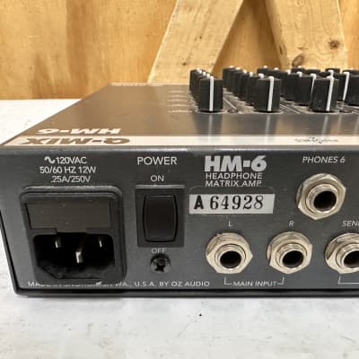 Oz Audio Q-Mix HM-6 Headphone Matrix Amplifier | Reverb