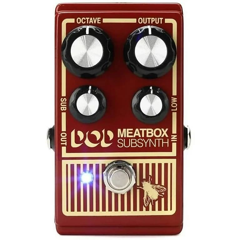 DOD Meatbox Sub Synth Reissue 2010s - Red | Reverb