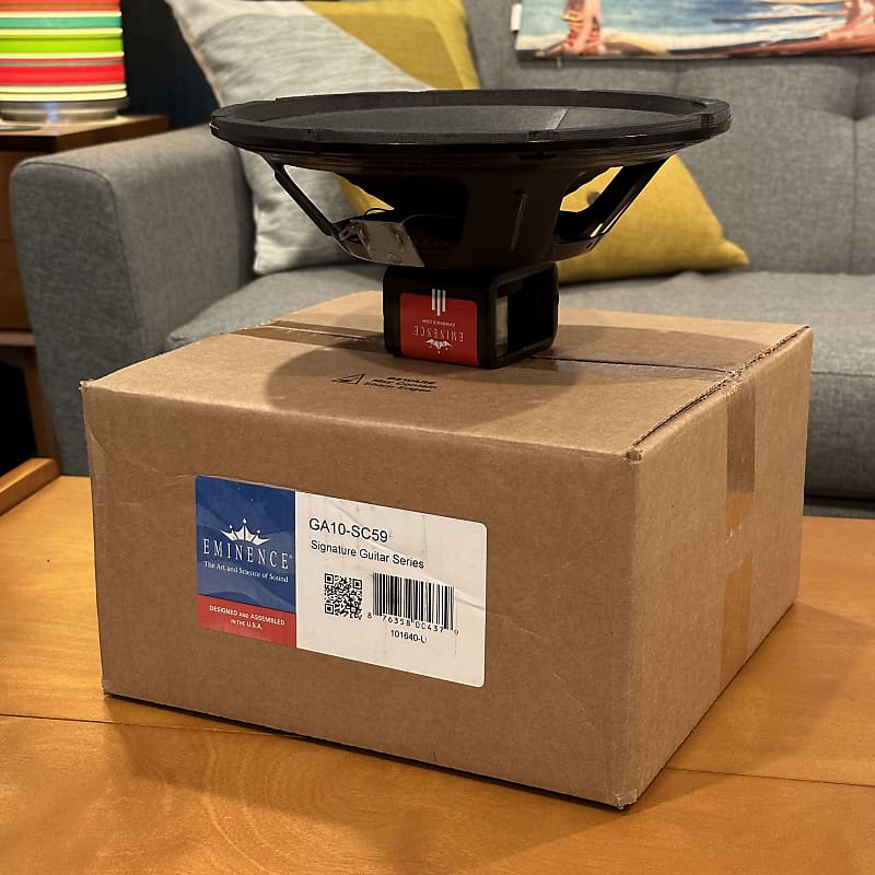 Eminence GA10-SC59 10" George Alessandro Signature Guitar | Reverb