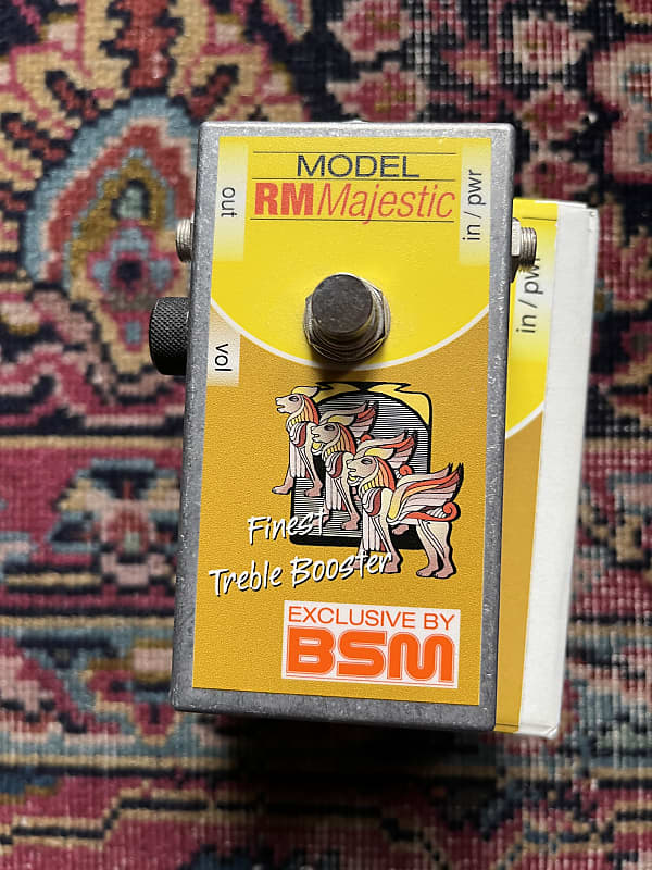 BSM RM Majestic OC44 Treble Booster | Reverb