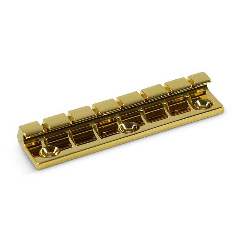 WD Brass 7 String Flat Mount Tailpiece Gold | Reverb