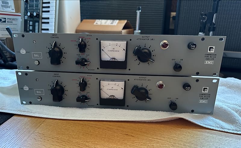 Chandler Limited RS124 pair mastering version | Reverb