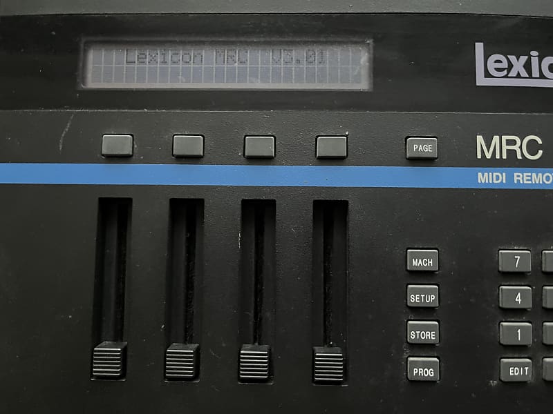 Lexicon MRC Midi controller lxp-1 lxp-5 lxp-15 pcm-70 | Reverb