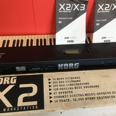 Korg x2 | Reverb
