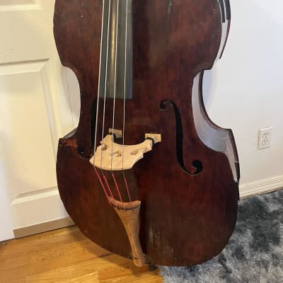 1880's Tyrolean Flatback Upright Bass | Reverb
