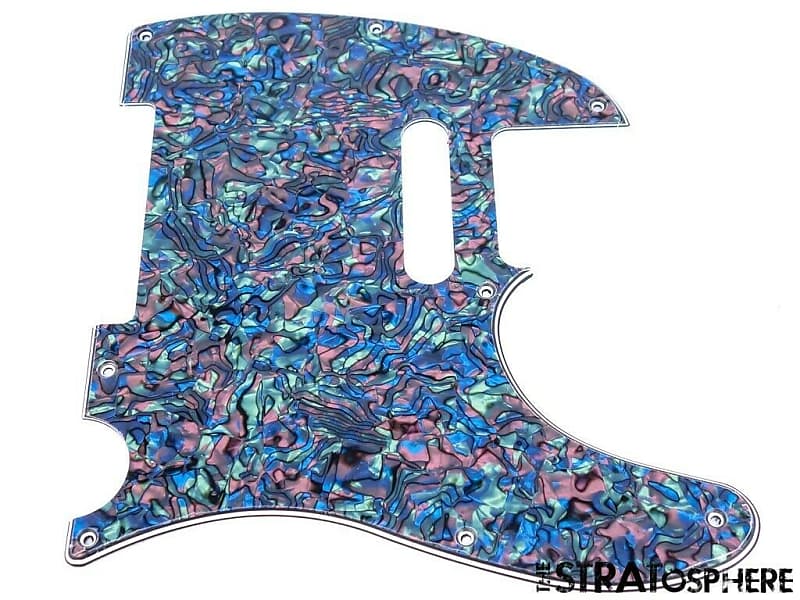 *NEW Abalone Pearl Telecaster PICKGUARD for Fender USA | Reverb