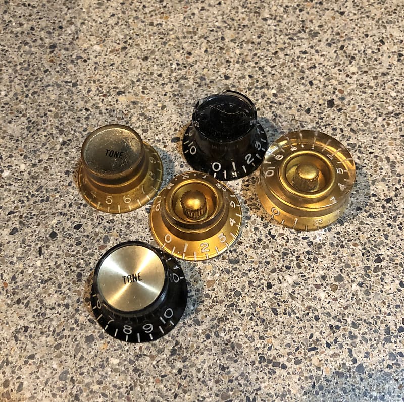 Lot of Gibson Knobs: 1970s - 1990s | Reverb