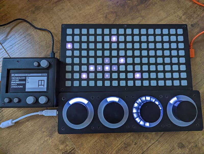 Monome Norns Shield/Arc/Grid Set 2019 Black | Reverb