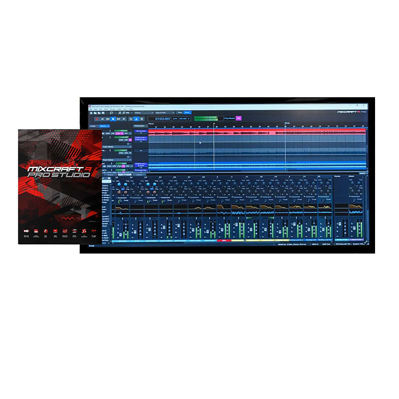 Mixcraft 9 Pro Studio Professional Multi-Track Recording | Reverb