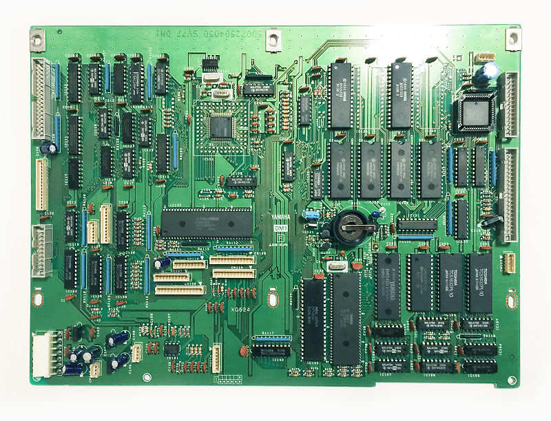 Yamaha SY-77 Synthesizer Main-Mother Board -DM1 XG524. Works | Reverb