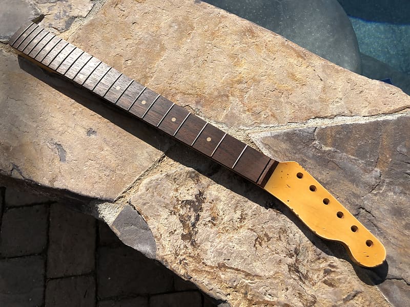 Allparts / Real Life Relics TRO-FAT Chunky Tele Neck Relic | Reverb UK