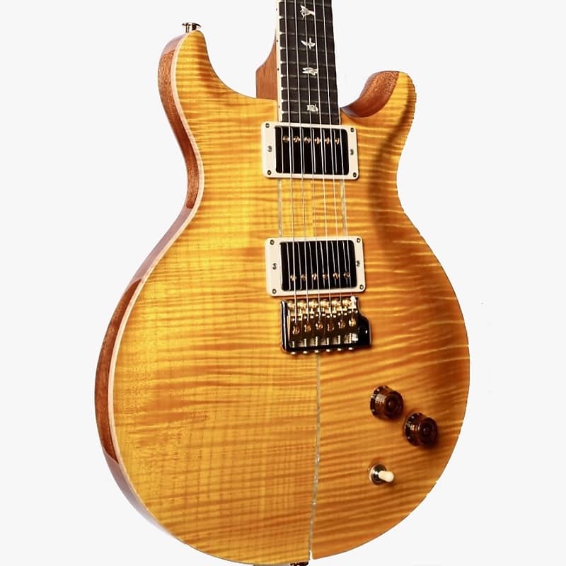 PRS Santana Retro Yellow 10 Top Hybrid Package #357709 | Reverb