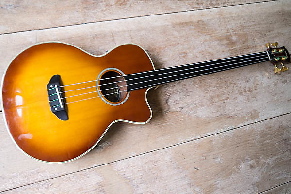 Yamaha APX B12 Fretless 1988-1994 2 Color Sunburst | Reverb