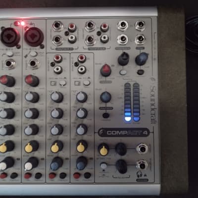 Soundcraft Compact 4 Desktop Audio Mixer + Behringer UCA202 | Reverb