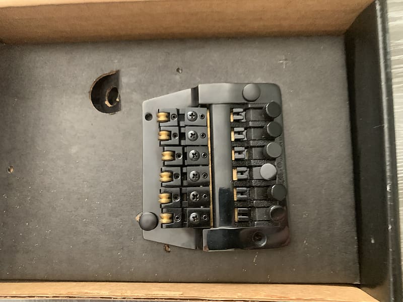 Kahler 3300 3300 Hybrid Fixed Bridge BLK 2005 - Black | Reverb