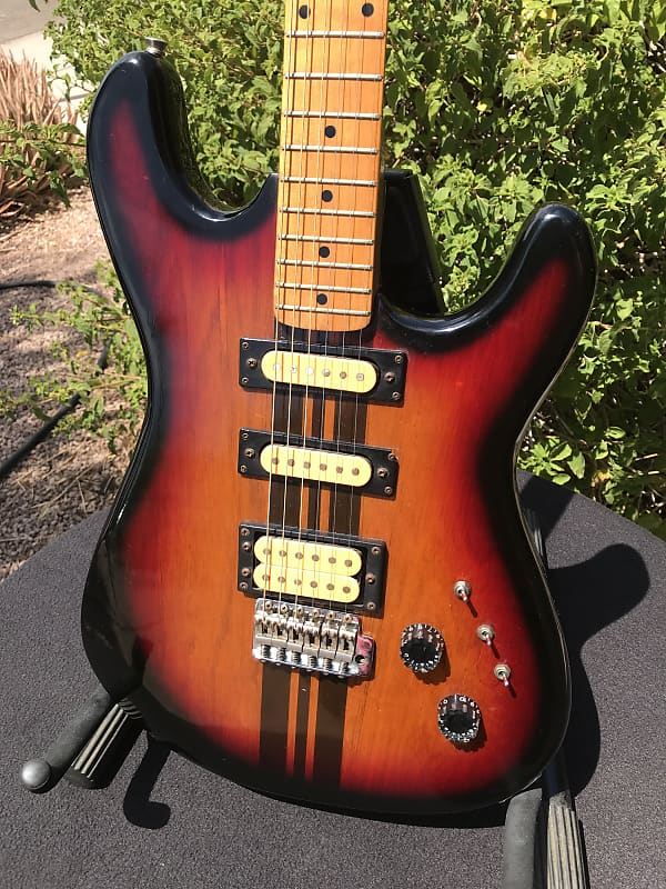 Vintage Electric Guitar Strat Stratocaster Copy Made in | Reverb