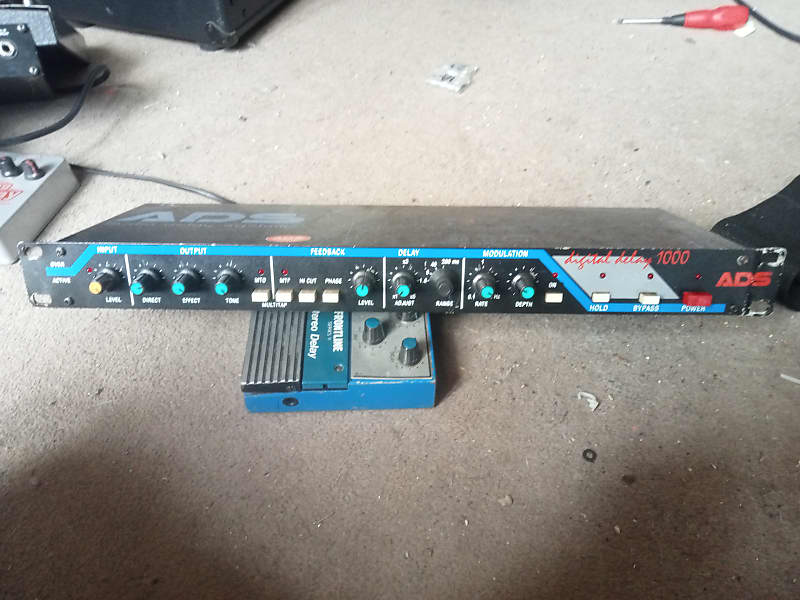 Ads Digital Delay 1000 90s Black | Reverb