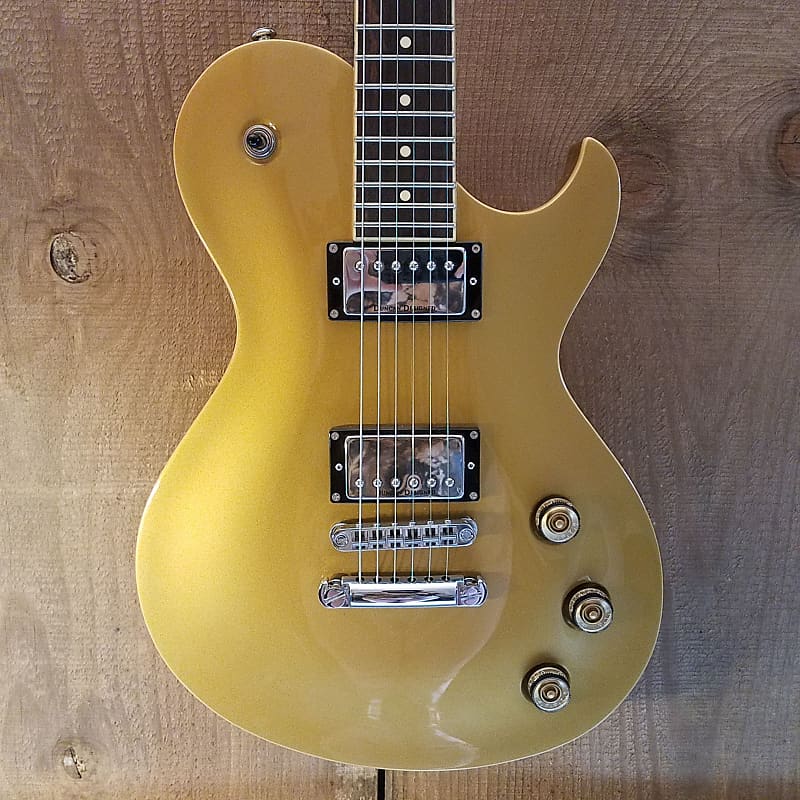 Schecter Solo 6 Standard Gold Top Electric Guitar Used | Reverb