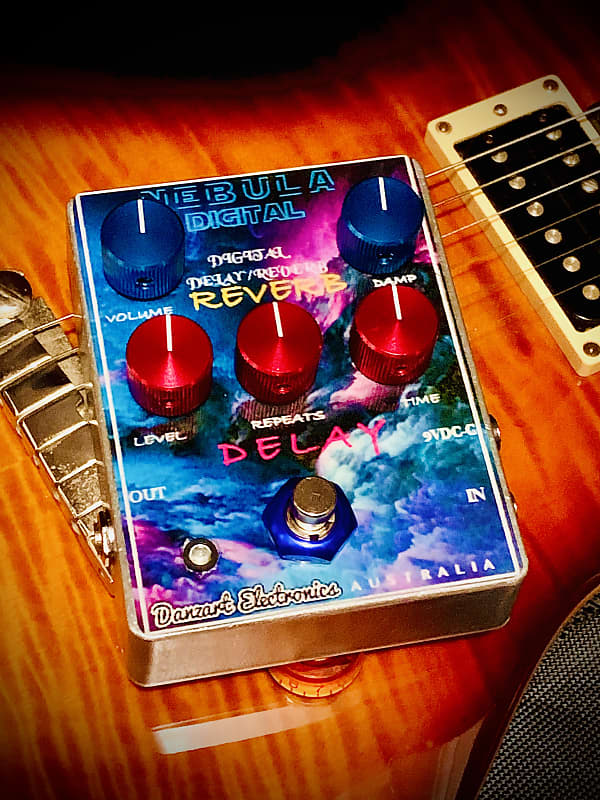 Danzart Electronics Nebula Digital Delay/Reverb 2022 Blue | Reverb