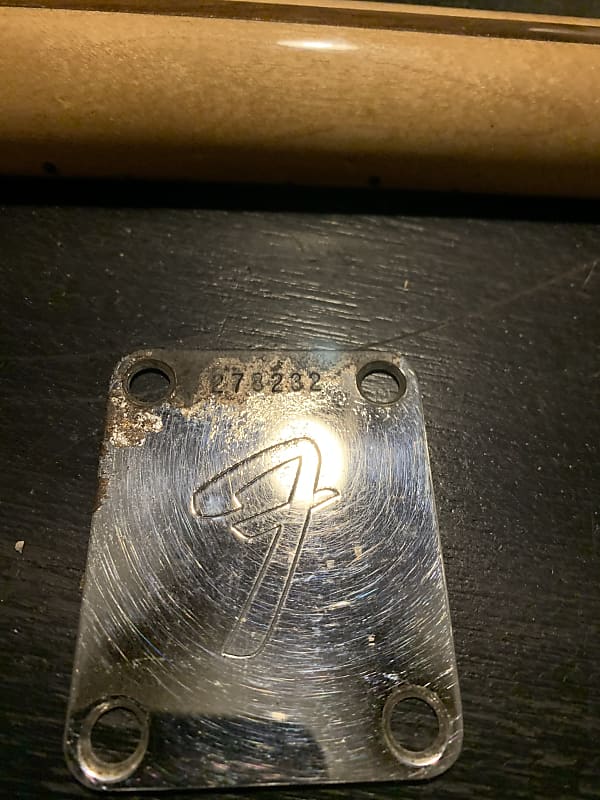 Fender Telecaster 1969 - Chrome neck plate | Reverb