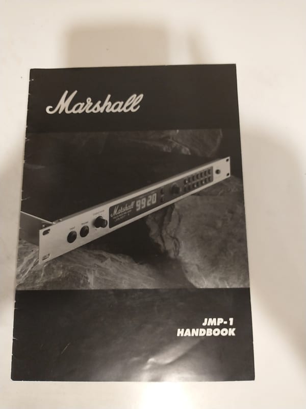 Marshall JMP-1 Owner's Manual | Reverb